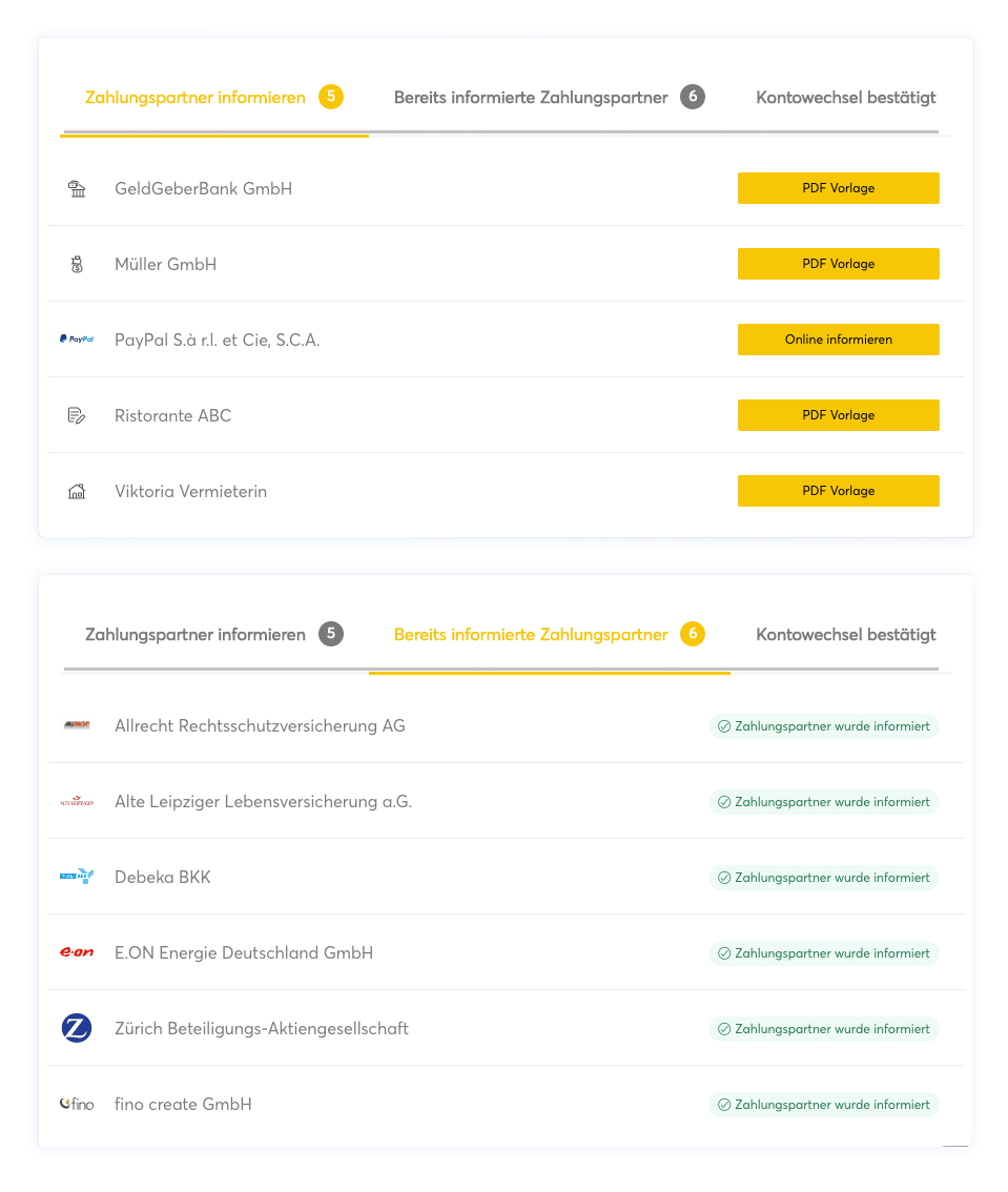 Die Nr. 1 im Kontowechsel und Depotübertrag!